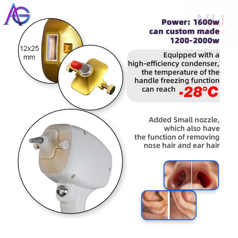 808nm Diode Laser hair removal machine
